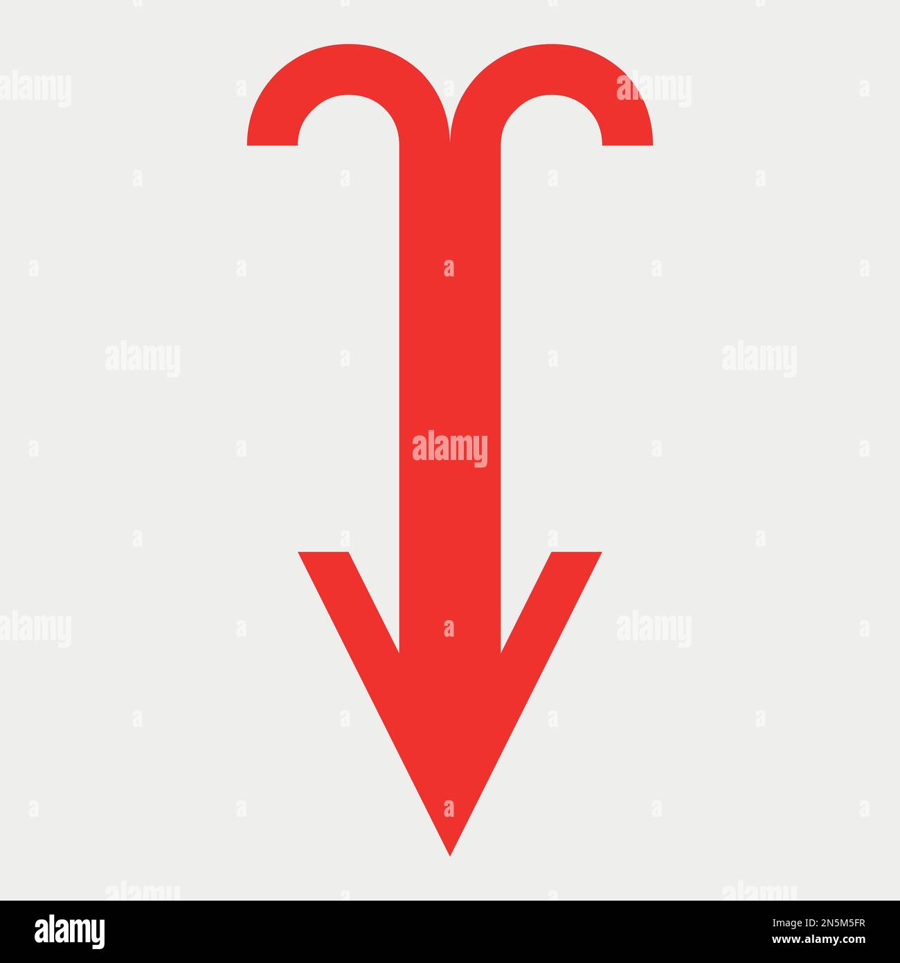 Directional Arrow Symbol vector illustration Stock Vector Image & Art ...