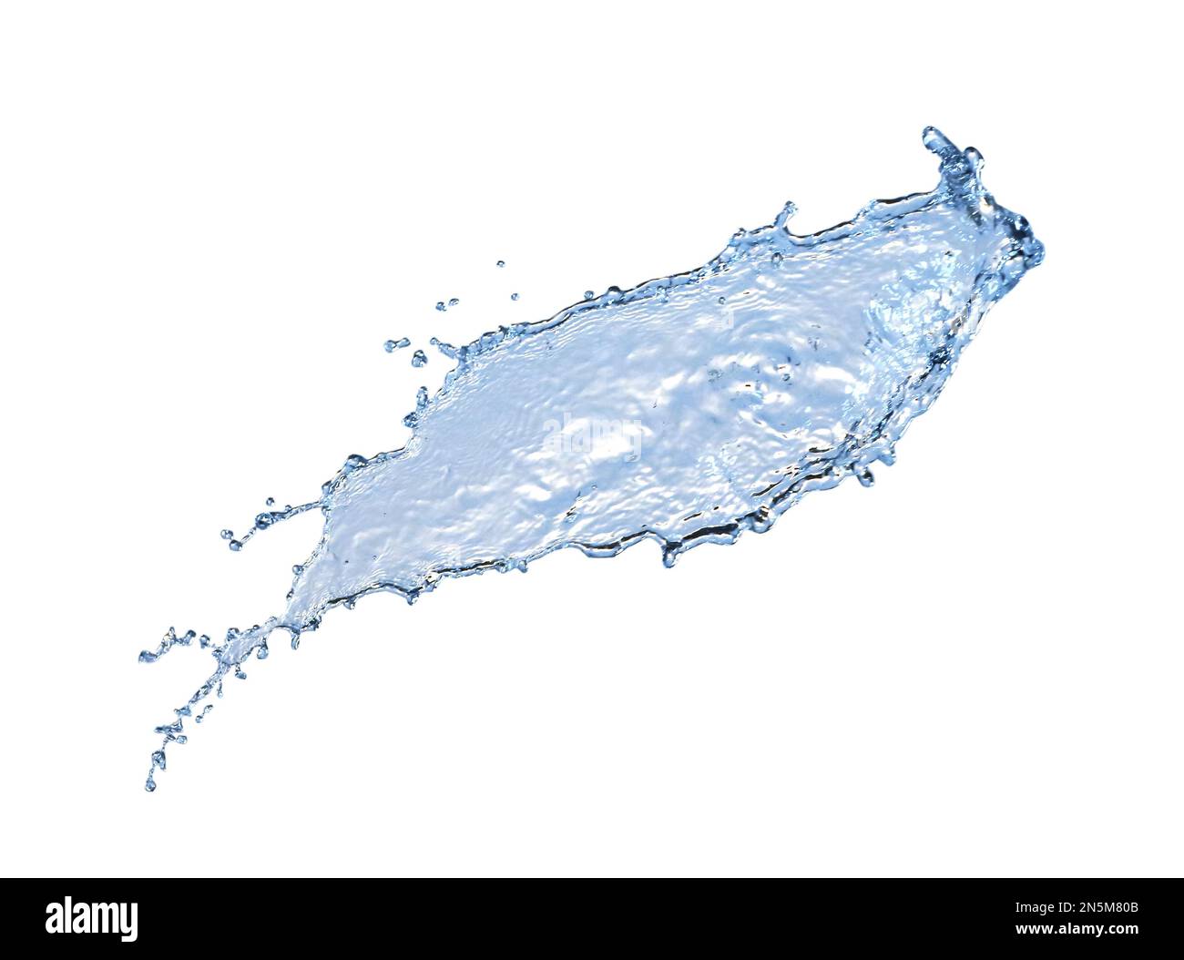 Water splash style on Cut Out Stock Images & Pictures - Alamy