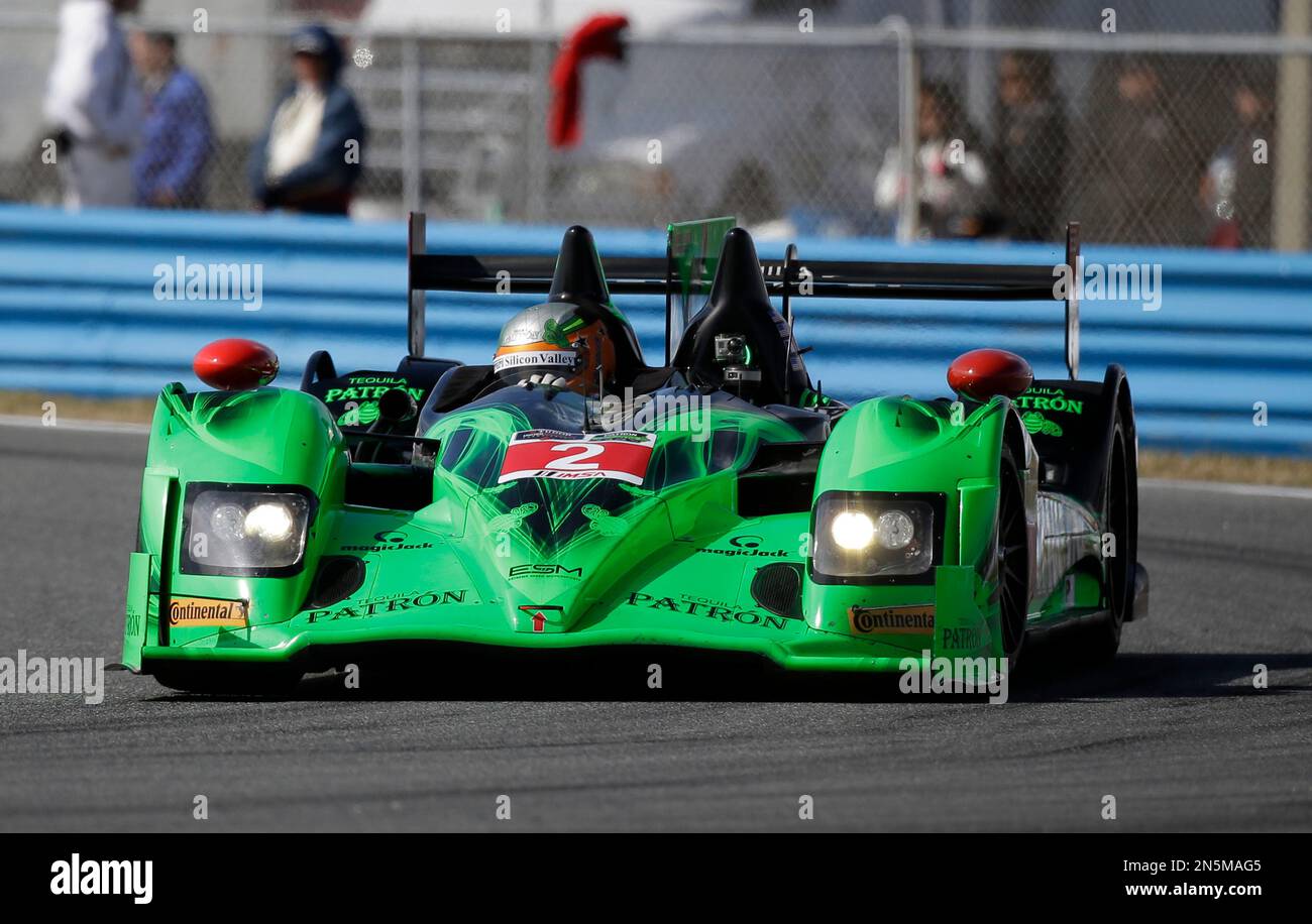 The Extreme Motorsport HPD ARX-03b enters the horseshoe turn during ...