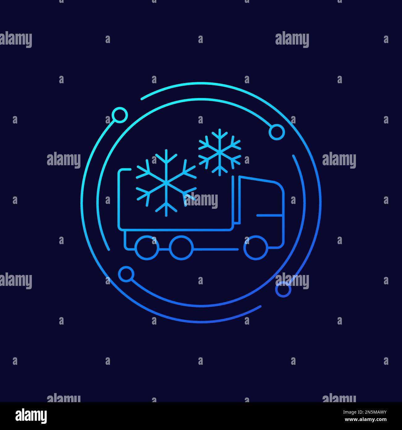 Ice cream fridge icon Stock Vector Images - Alamy