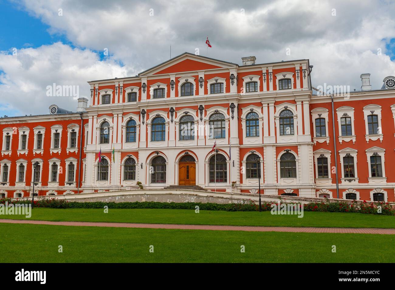 Jelgava Palace is the largest Baroque-style palace in the Baltic states ...