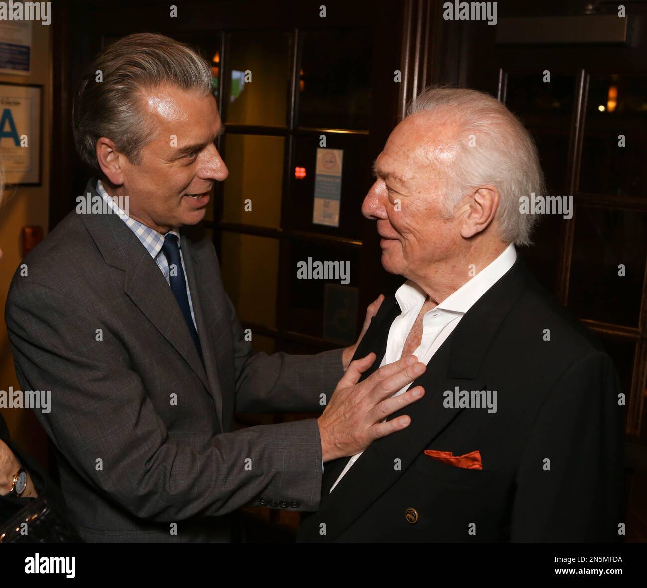 From left, CTG Artistic Director Michael Ritchie congratulates cast ...