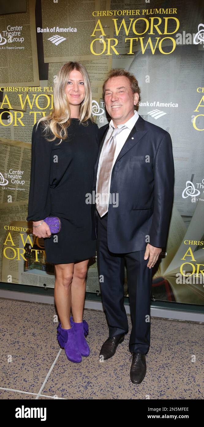 From right, Director Des McAnuff and wife Bryna McAnuff pose during the ...