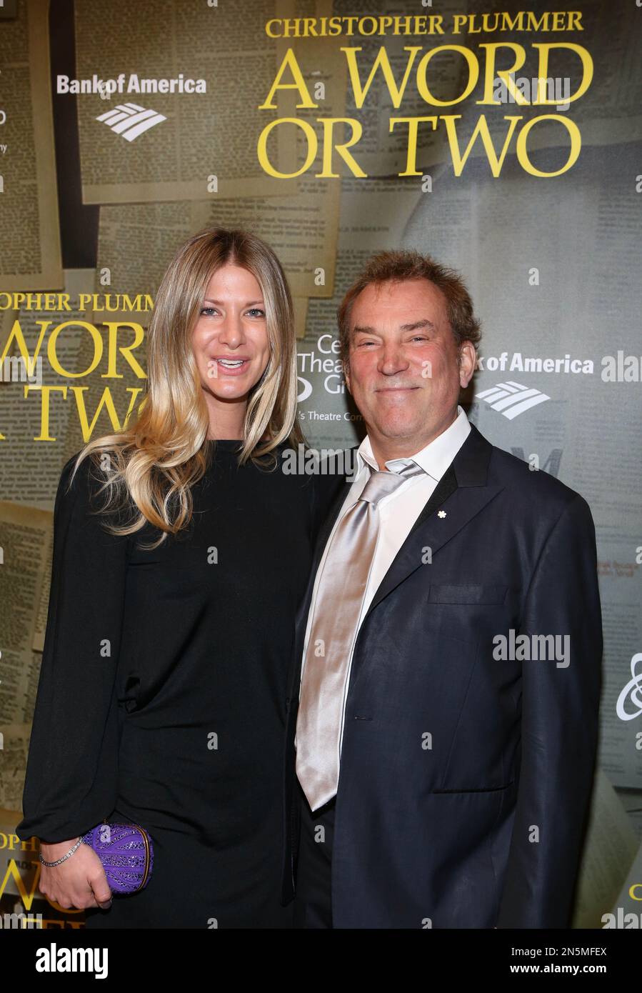 From right, Director Des McAnuff and wife Bryna McAnuff pose during the ...