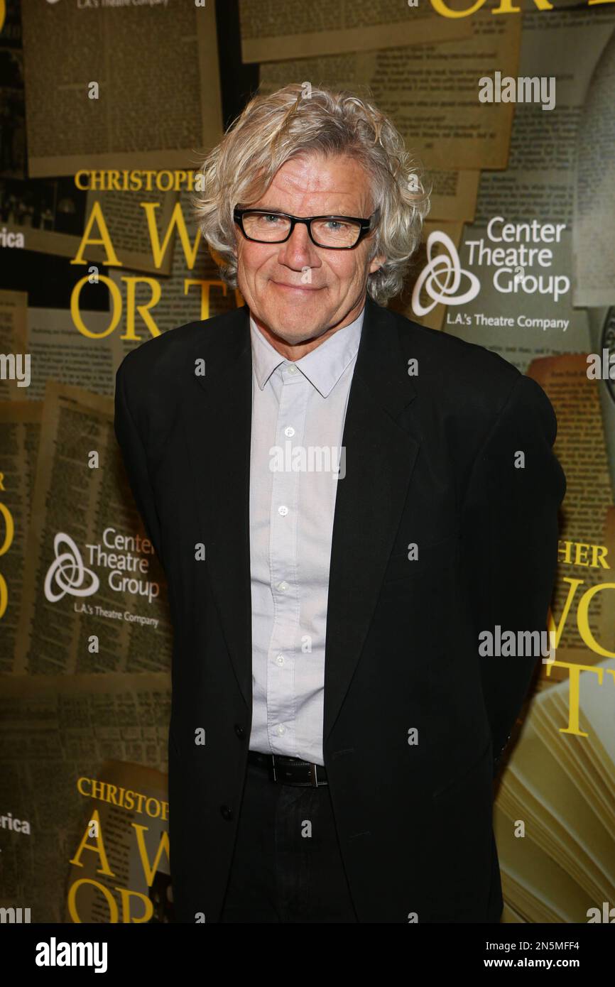 Writer Ernest Thompson poses during the arrivals for the opening night ...