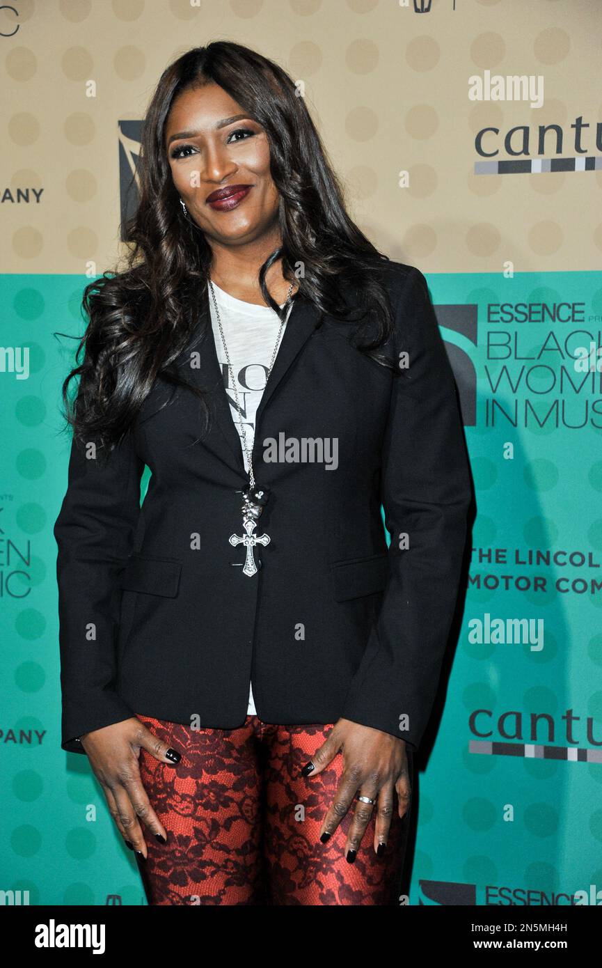 Tamara Johnson-George arrives at the 5th Annual ESSENCE Black Women in ...