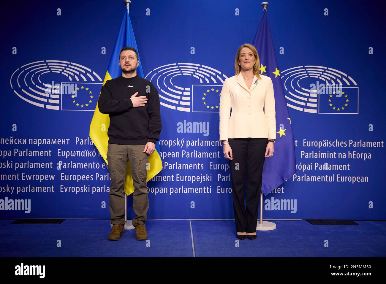 Roberta metsola tedesco triccas hi-res stock photography and images - Alamy