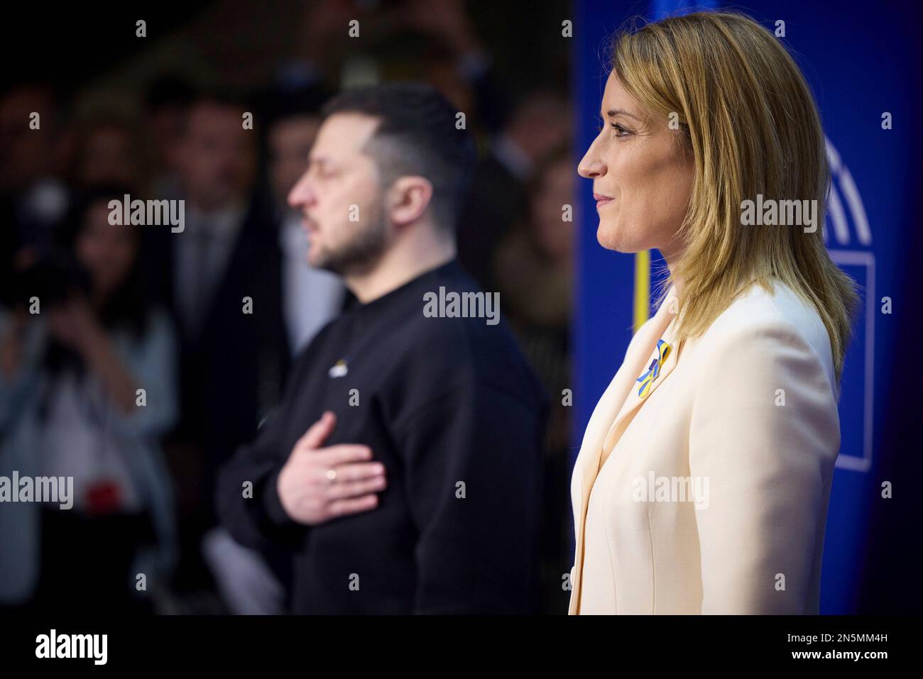 Roberta metsola tedesco triccas hi-res stock photography and images - Alamy