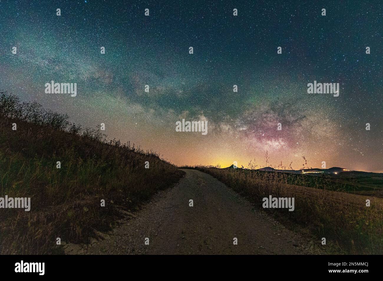 Sicily country sunset hi-res stock photography and images - Alamy