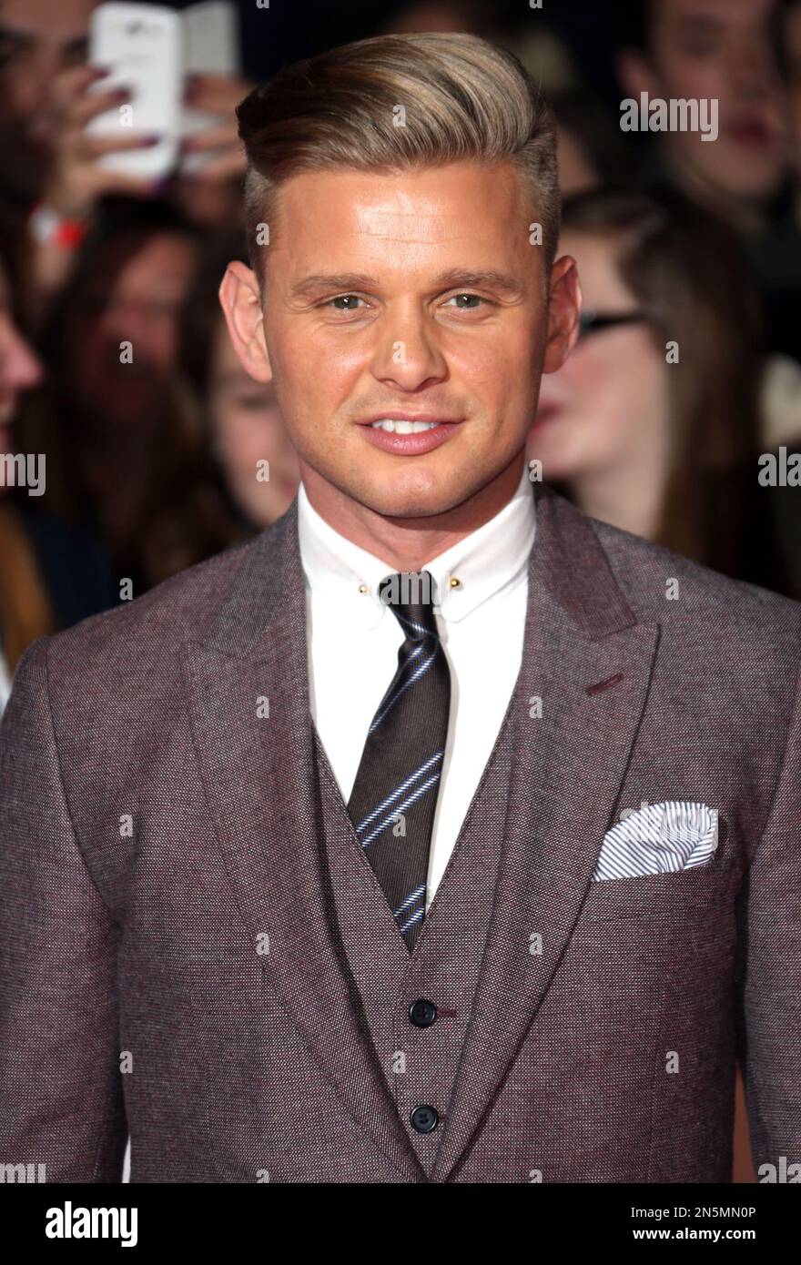 Jeff Brazier at the National Television Awards, held at the O2 Arena ...