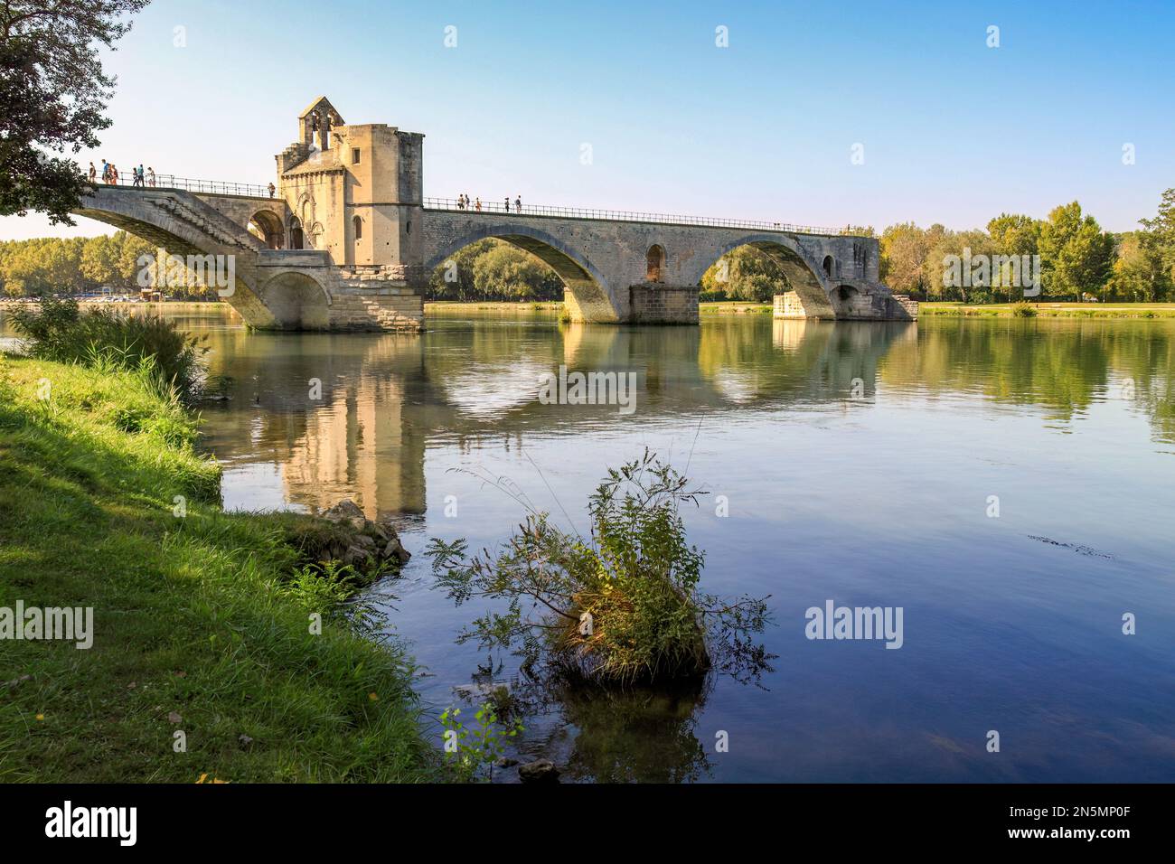 Avignon bridge is sung about in a love song and does not completely ...