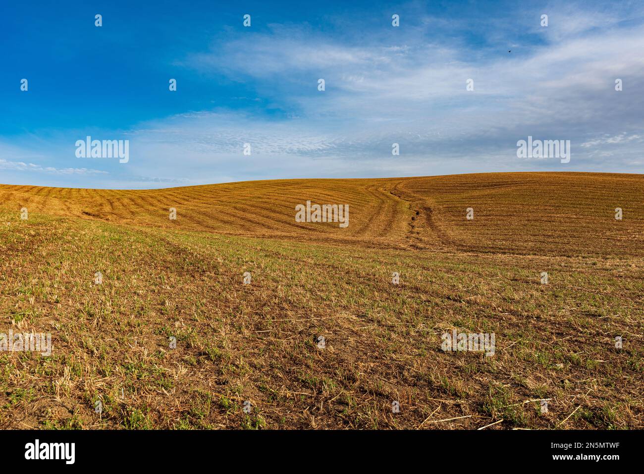Plowed land with tractor hi-res stock photography and images - Alamy