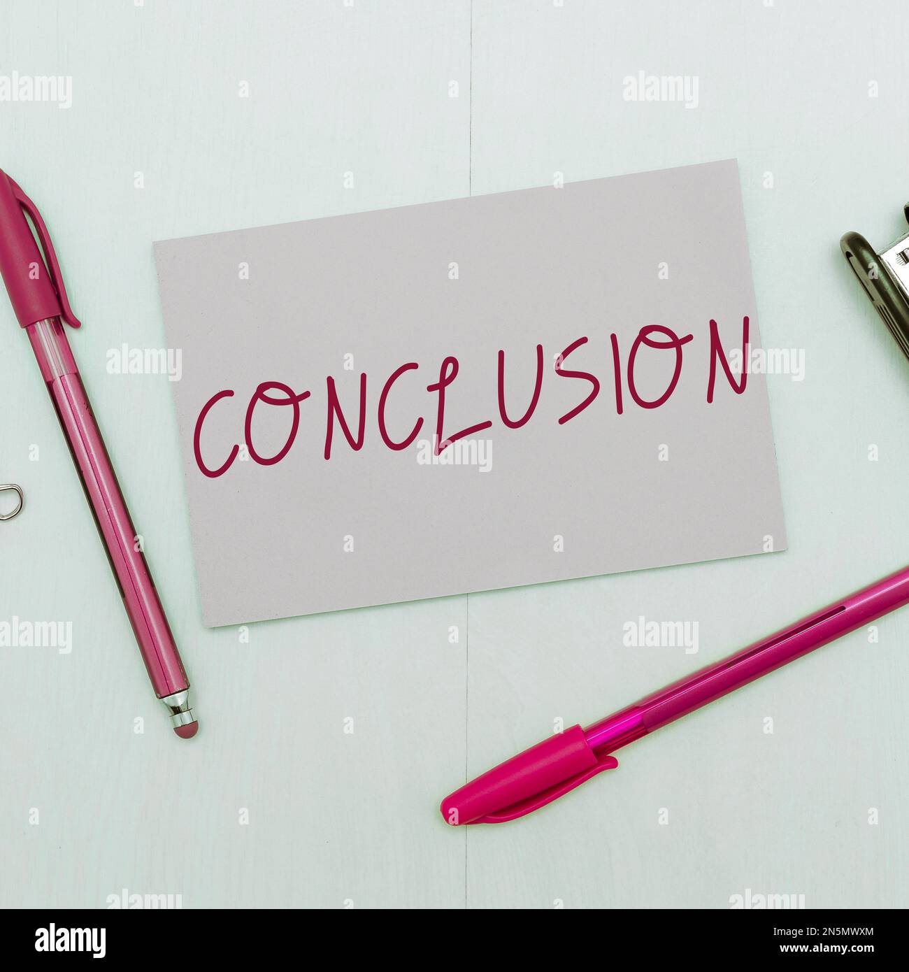 Inspiration showing sign Conclusion. Conceptual photo Results analysis ...