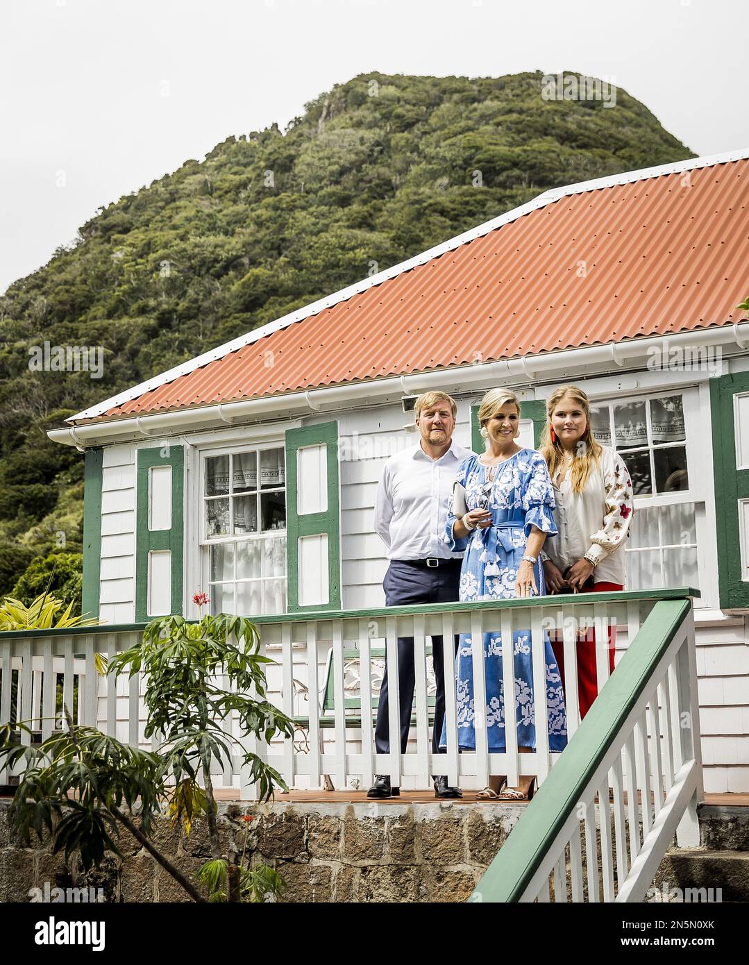 SABA - 09/02/2023, SABA - King Willem-Alexander, Queen Maxima and ...