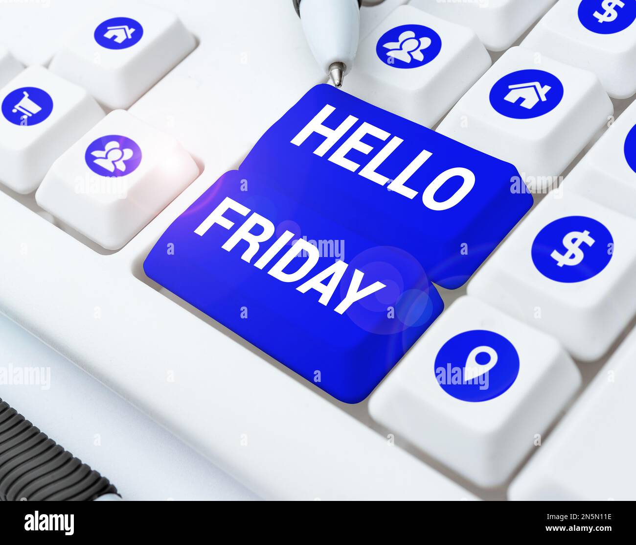Inspiration showing sign Hello Friday. Business showcase Greetings on ...