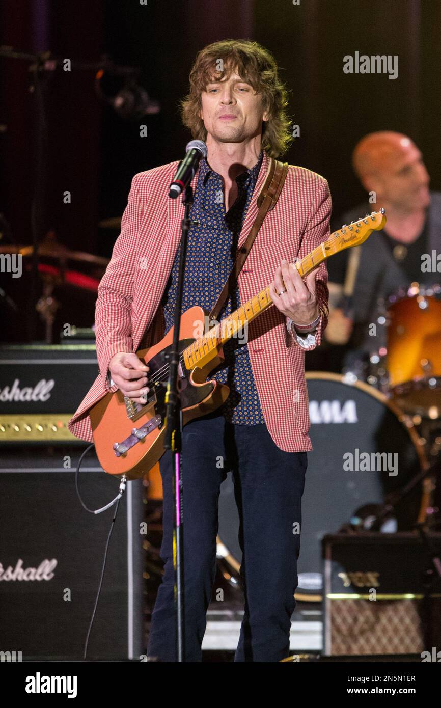 Musician Brendan Benson performs on stage during the David Lynch ...
