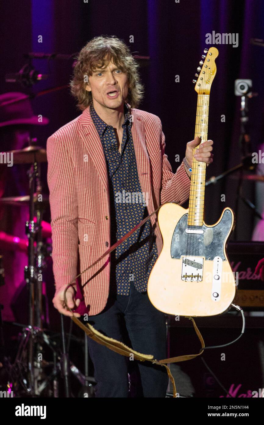 Musician Brendan Benson performs on stage during the David Lynch ...