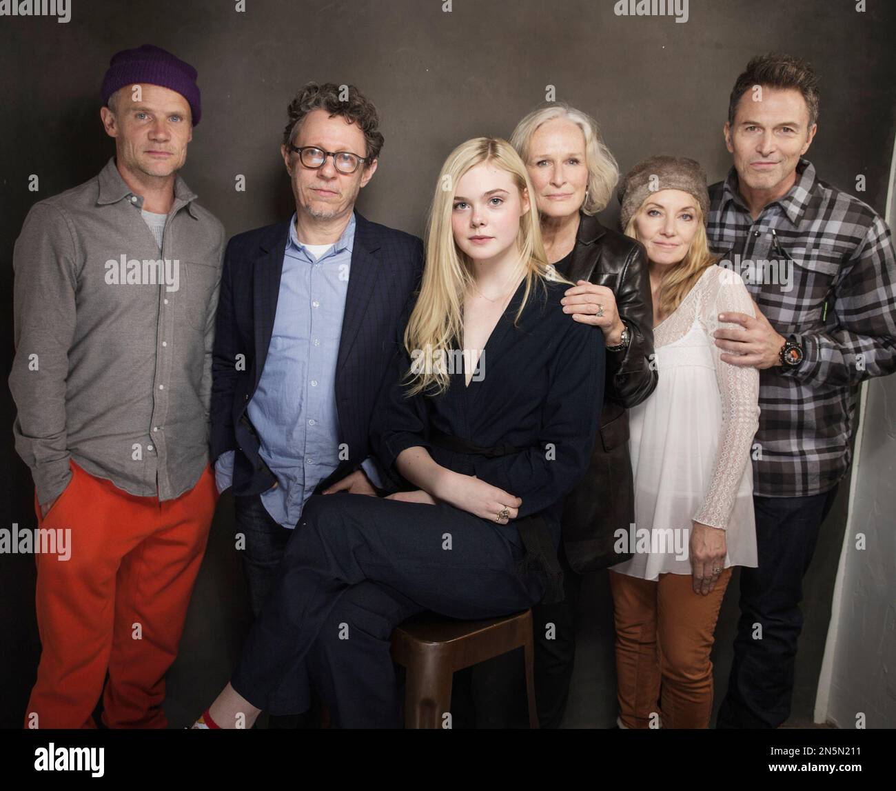 Flea, Jeff Preiss, Elle Fanning, Glenn Close, Amy-Jo Albany and Tim ...