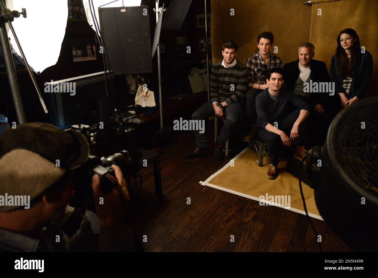 From top left, Austin Stowell, Miles Teller, Paul Reiser, Melissa ...