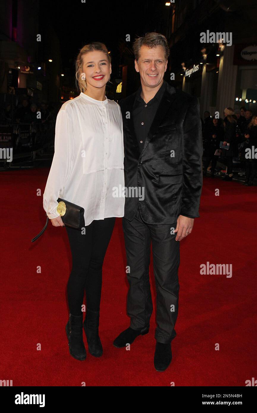 English Presenter Andrew Castle and daughter Georgina Castle attend the ...