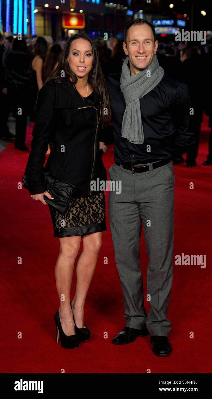 Beth Tweddle arrives on the red carpet for the European Premiere of ...