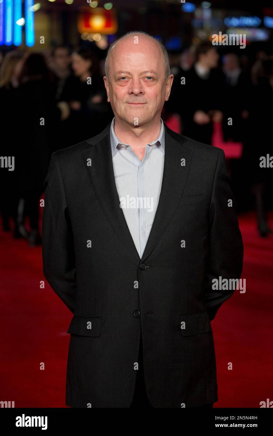 Producer David Barron arrives on the red carpet for the European ...