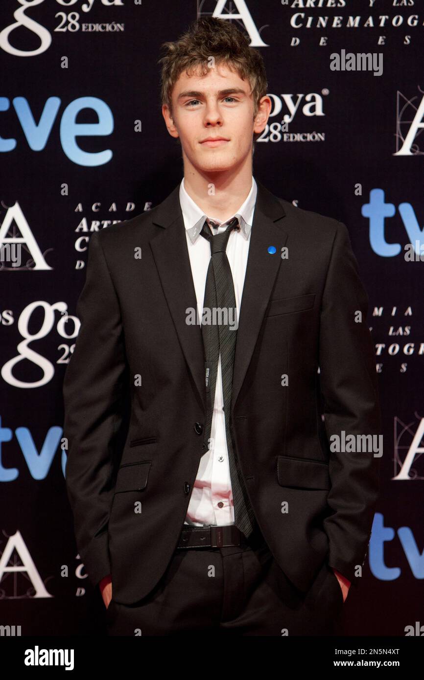 Spanish actor Patric Criado poses for photographers before the Gala of ...