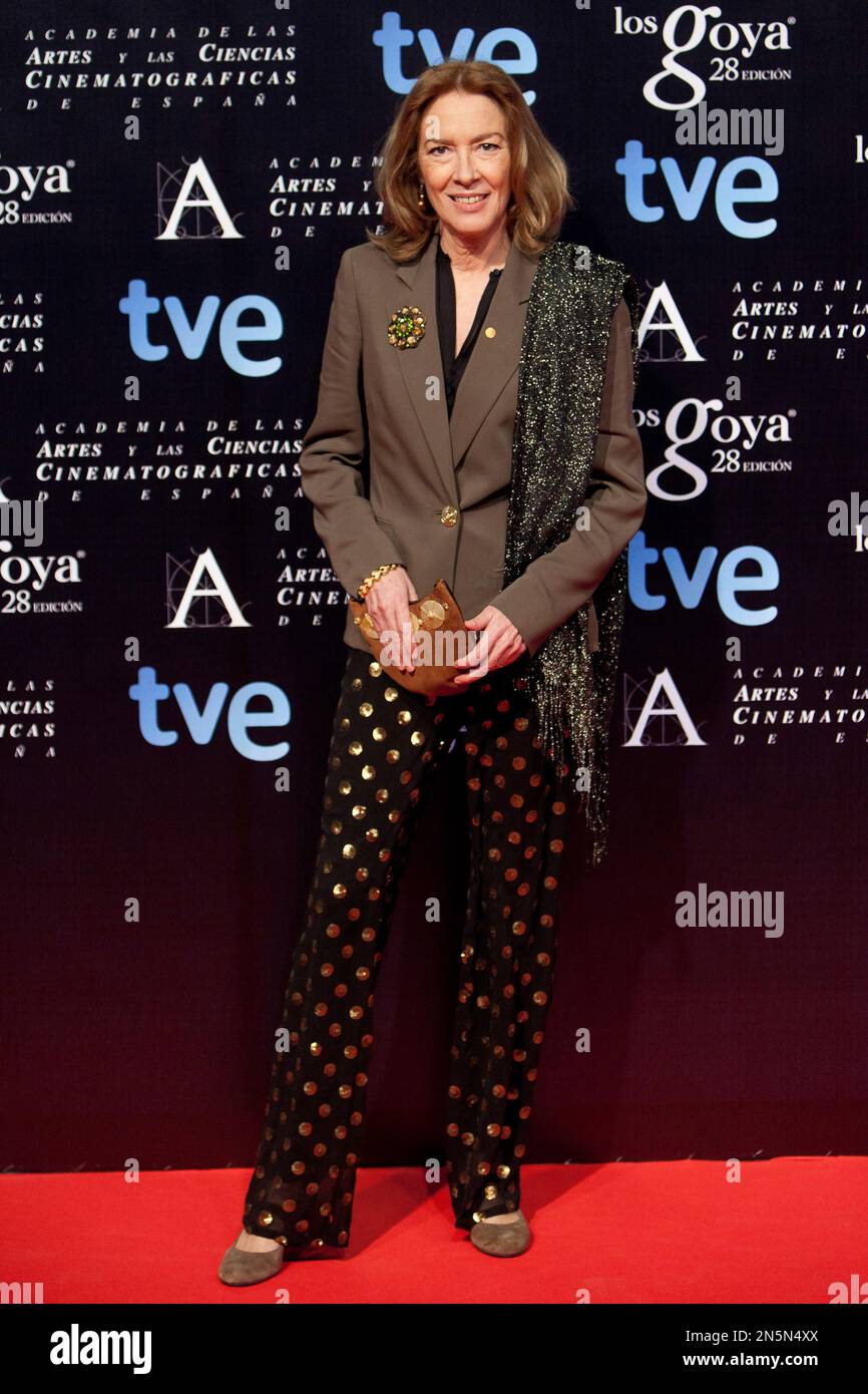 Spanish actress Susi Sanchez poses for photographers before the Gala of ...