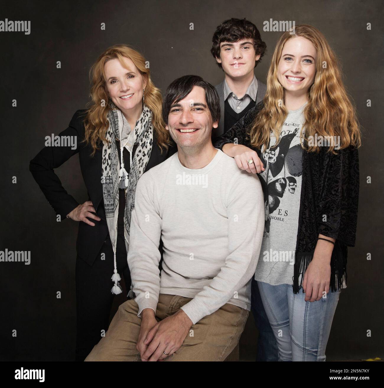 From left, Lea Thompson, Michael Tully, Marcello Conte and Emmi ...