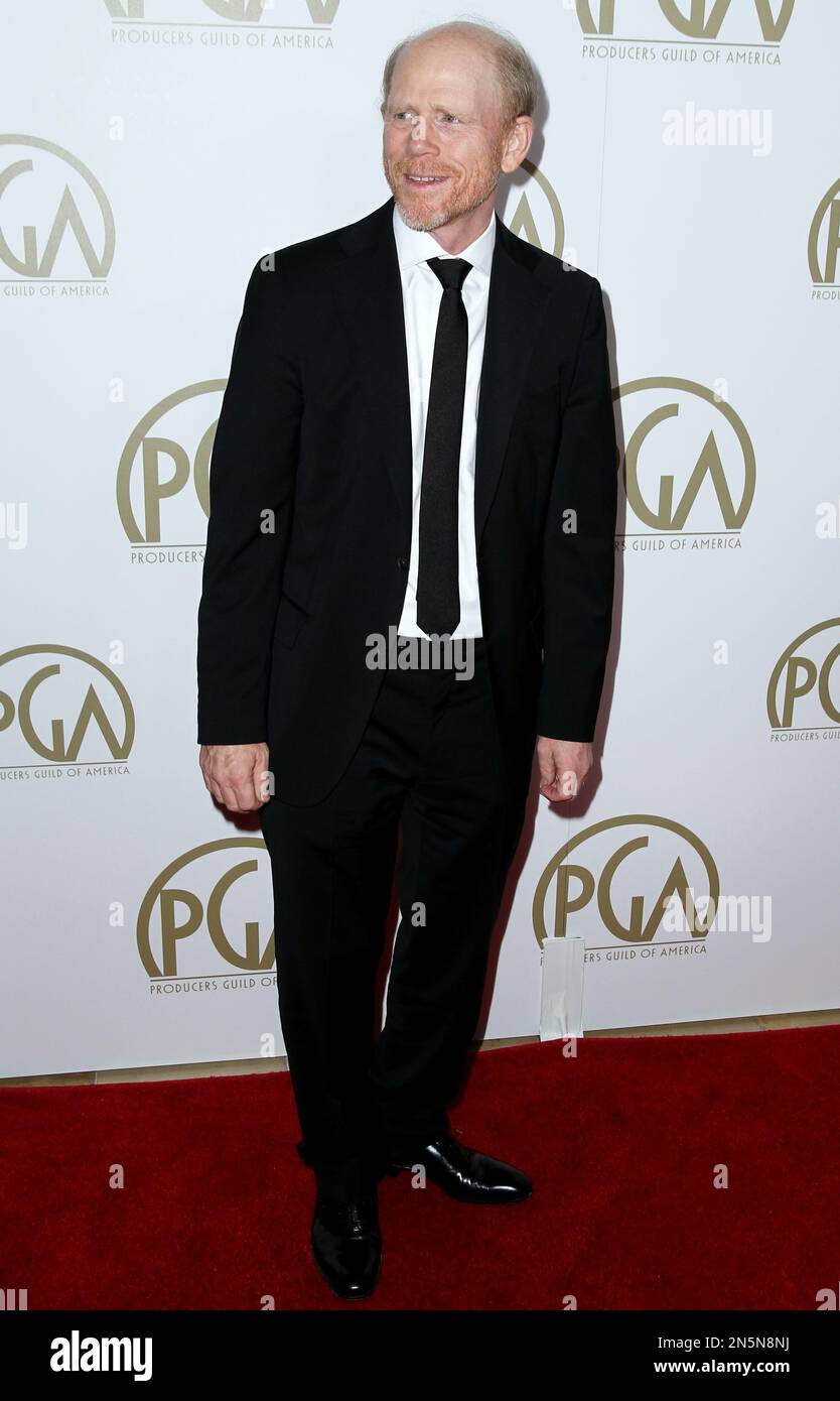 Ron Howard arrives the 25th annual Producers Guild of America Awards at ...