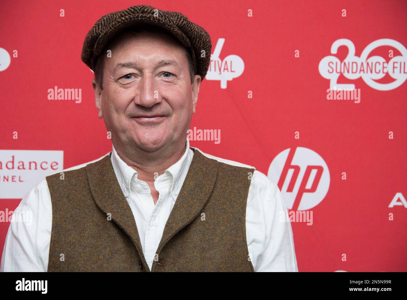Director Steven Knight poses at the premiere of the film "Locke" during ...