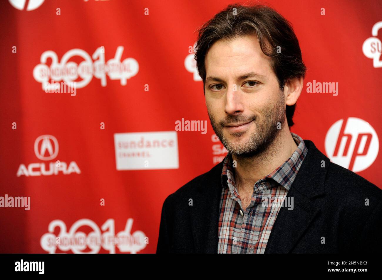 Jeff Baena, writer/director of "Life After Beth," poses at the premiere ...