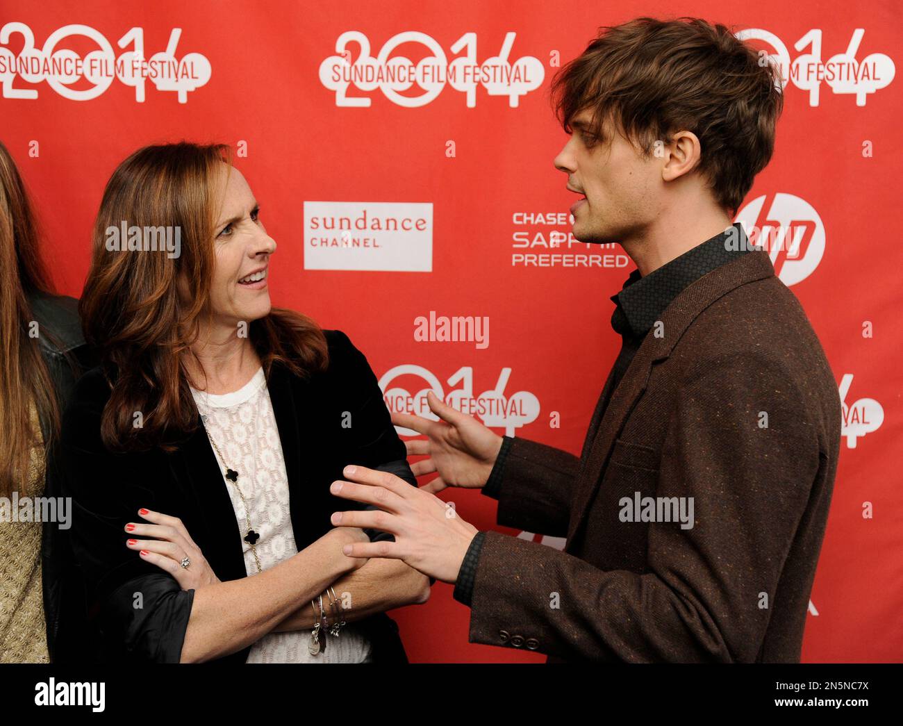 Molly Shannon, left, and Matthew Gray Gubler, cast members in "Life ...