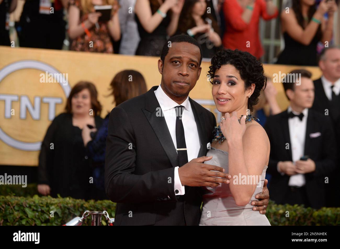 Keith Powell and Jill Knox arrive at the 20th annual Screen Actors ...