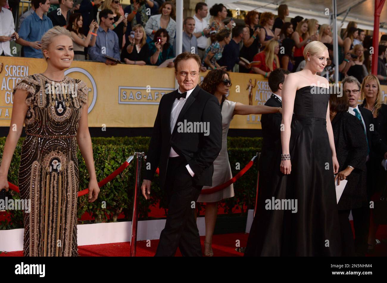 Malin Akerman, Bradley Whitford and Gwendoline Christie arrive at the ...