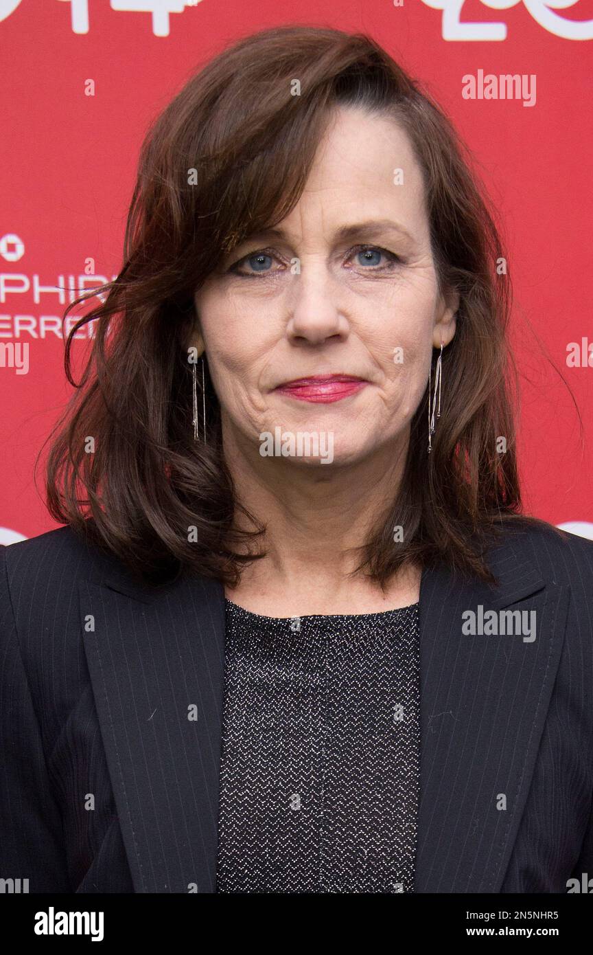 Producer Linda Moran poses for a picture at the premiere for the film ...