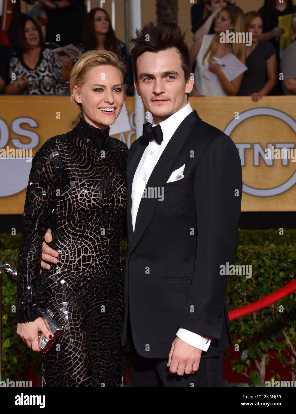 Aimee Mullins and Rupert Friend arrive at the 20th annual Screen Actors ...