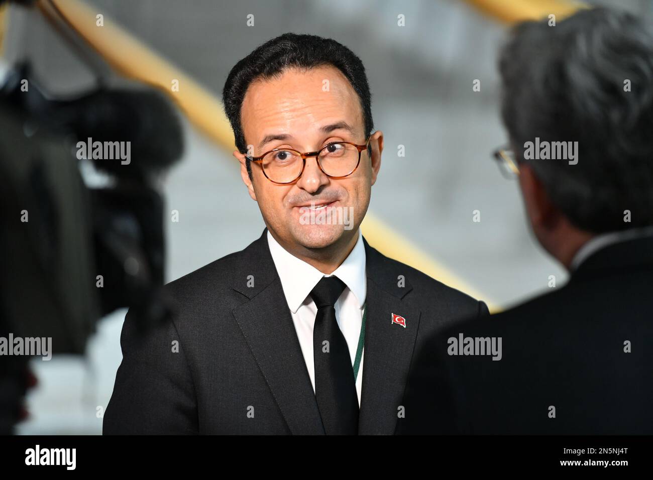 Edinburgh, Scotland, UK. 9th Feb, 2023. PICTURED: Turkish Consulate ...