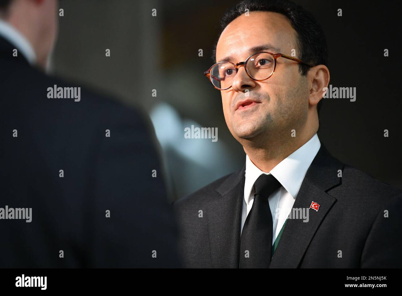 Edinburgh, Scotland, UK. 9th Feb, 2023. PICTURED: Turkish Consulate ...