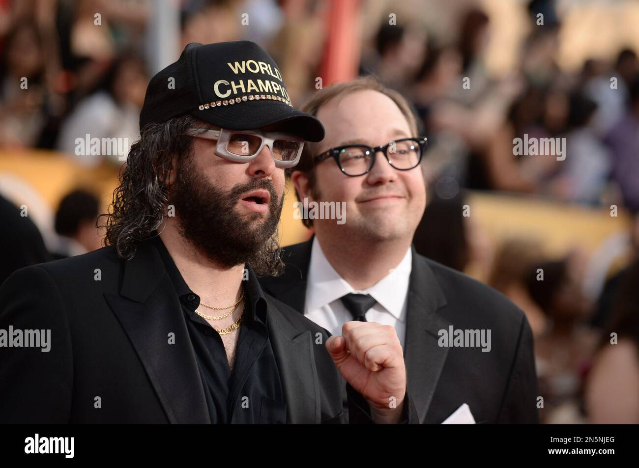 Judah Friedlander and John Lutz arrive at the 20th annual Screen Actors ...