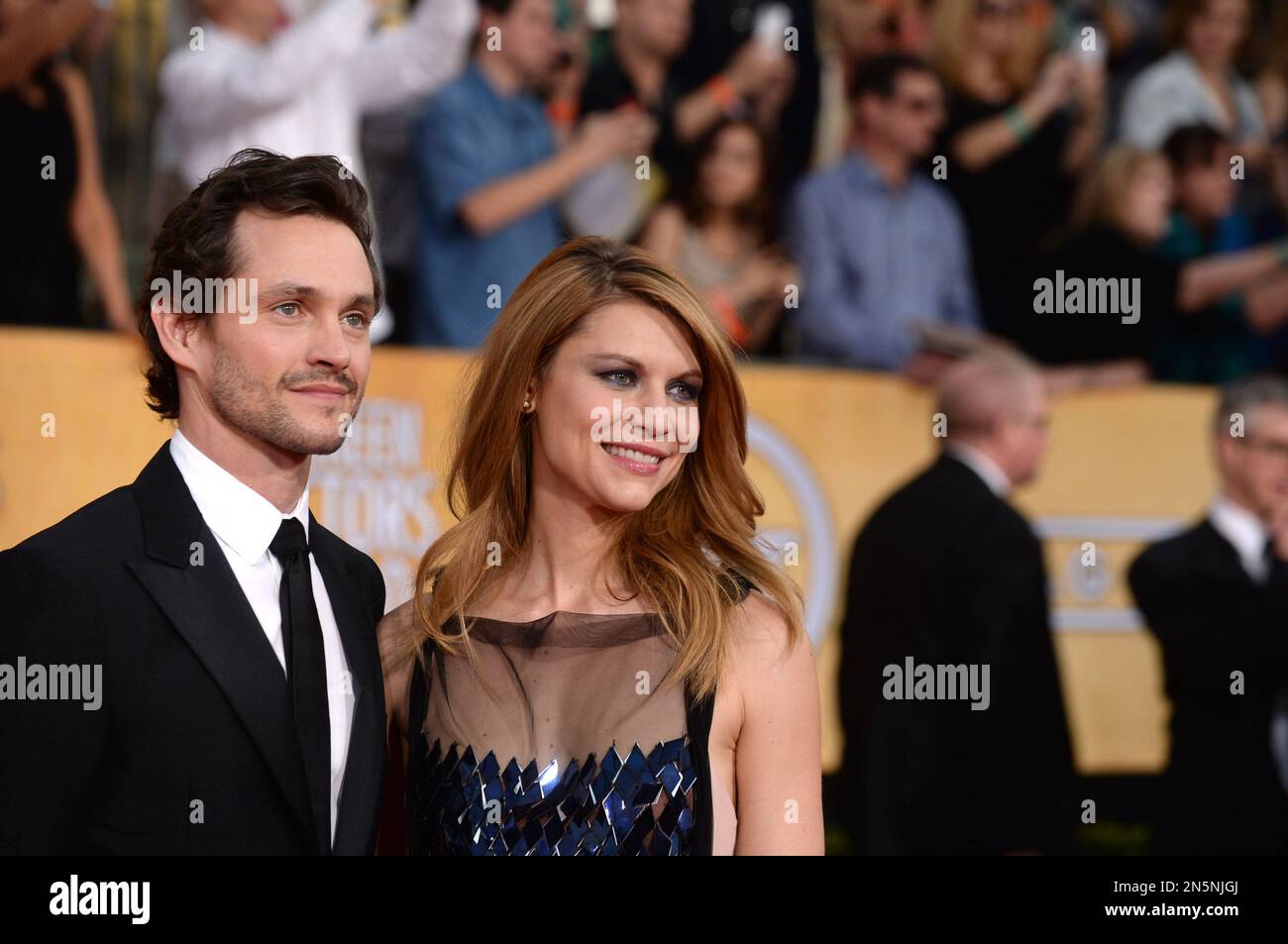 Hugh Dancy and Claire Danes arrive at the 20th annual Screen Actors ...