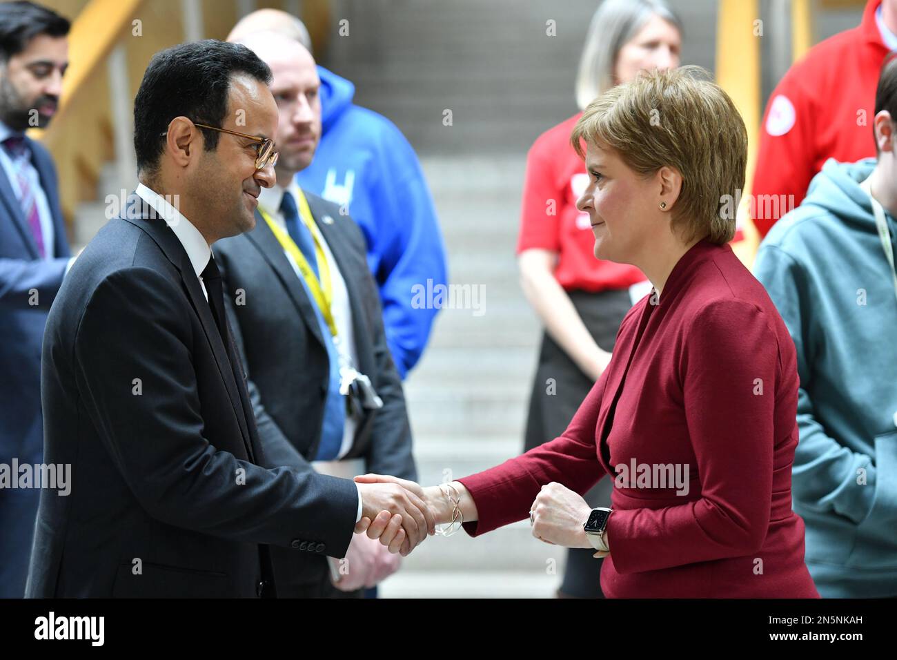 Edinburgh, Scotland, UK. 9th Feb, 2023. PICTURED: (L) Turkish Consulate ...