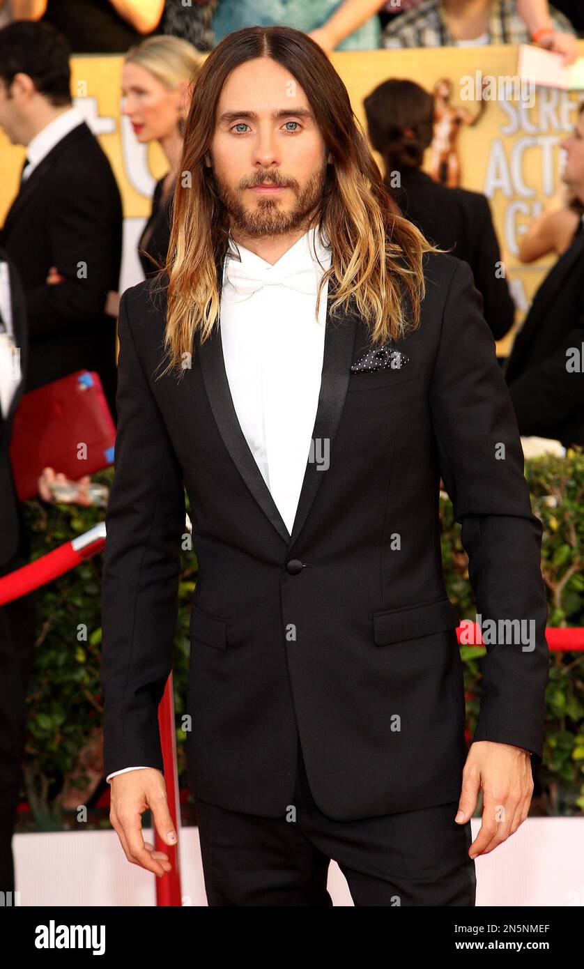 Jared Leto arrives at the 20th annual Screen Actors Guild Awards at the ...