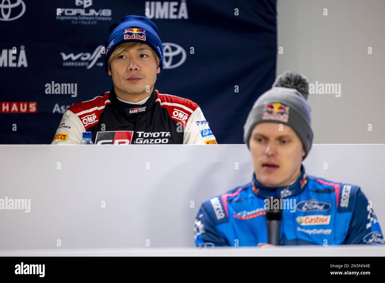 February 9, 2023, Rome, Sweden: KATSUTA Takamoto (JPN), TOYOTA GR Yaris ...