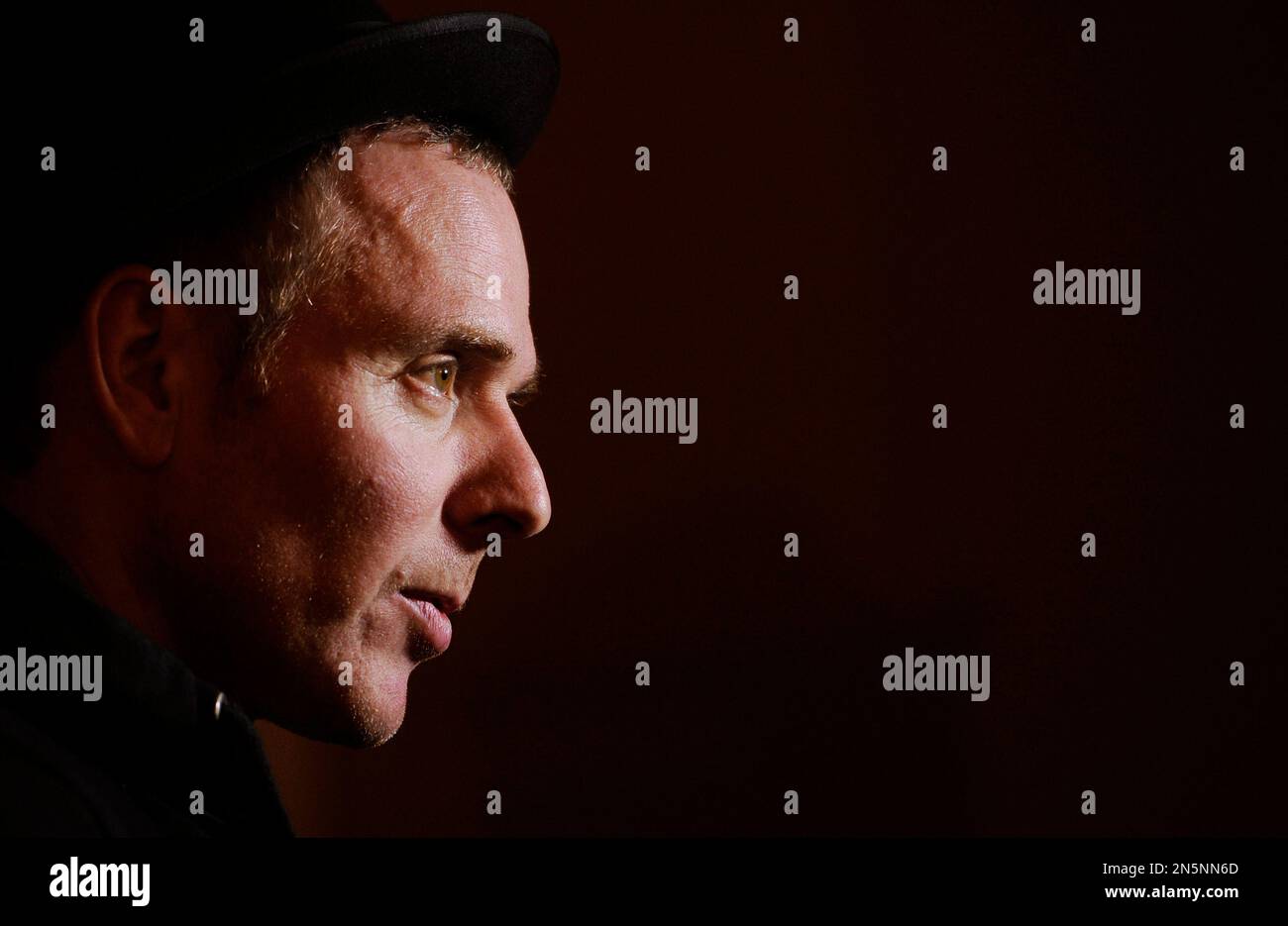 Stuart Murdoch, lead singer of the Scottish band Belle and Sebastian ...