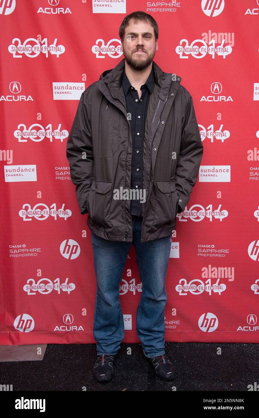 Director Jim Mickle poses for a picture at the premiere for the film ...