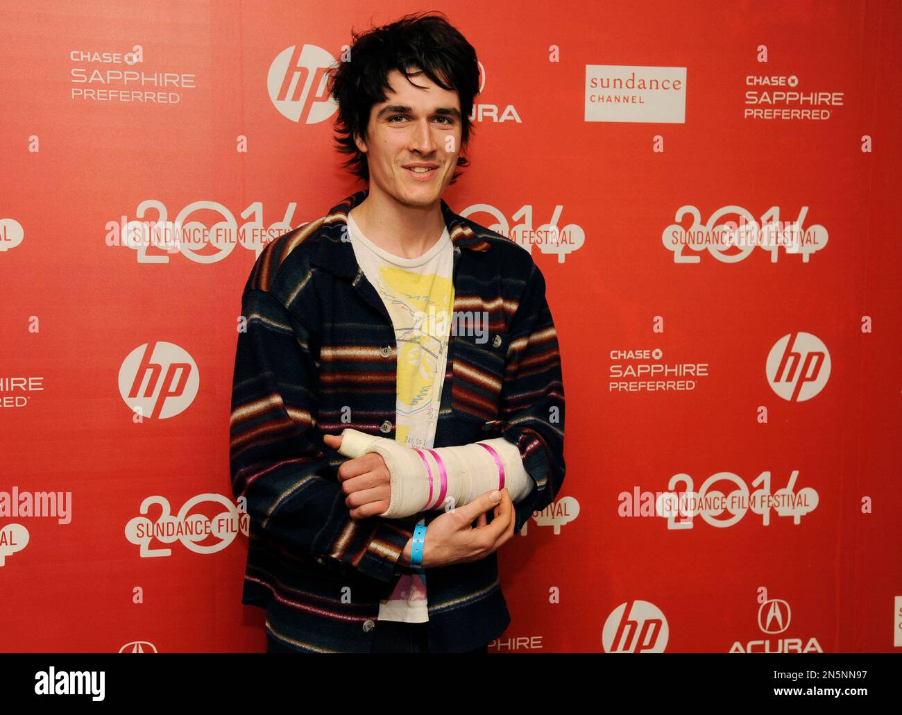 Pierre Boulanger, a cast member in "God Help The Girl," poses at the ...