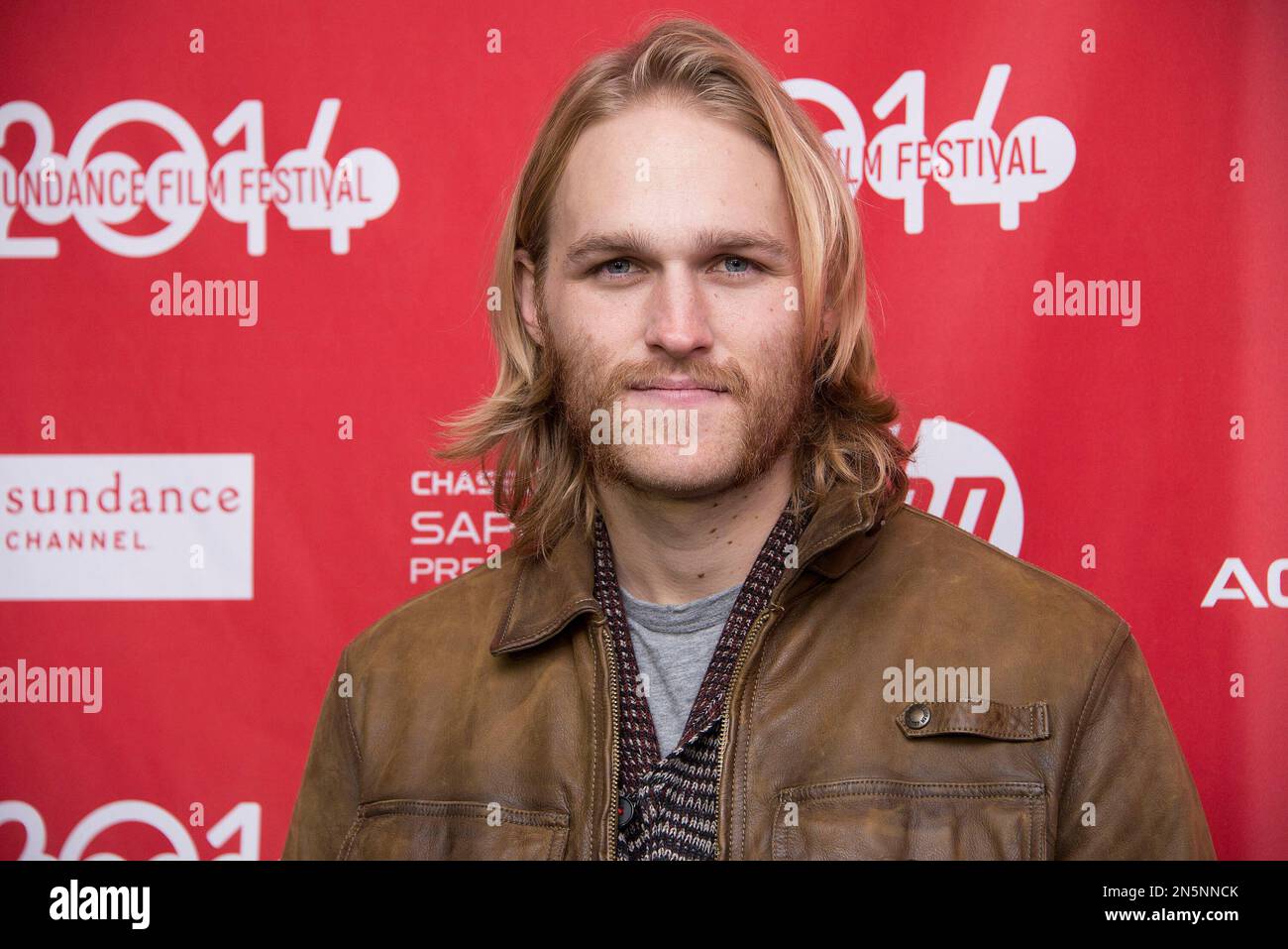 Actor Wyatt Russell poses for a picture at the premiere for the film ...