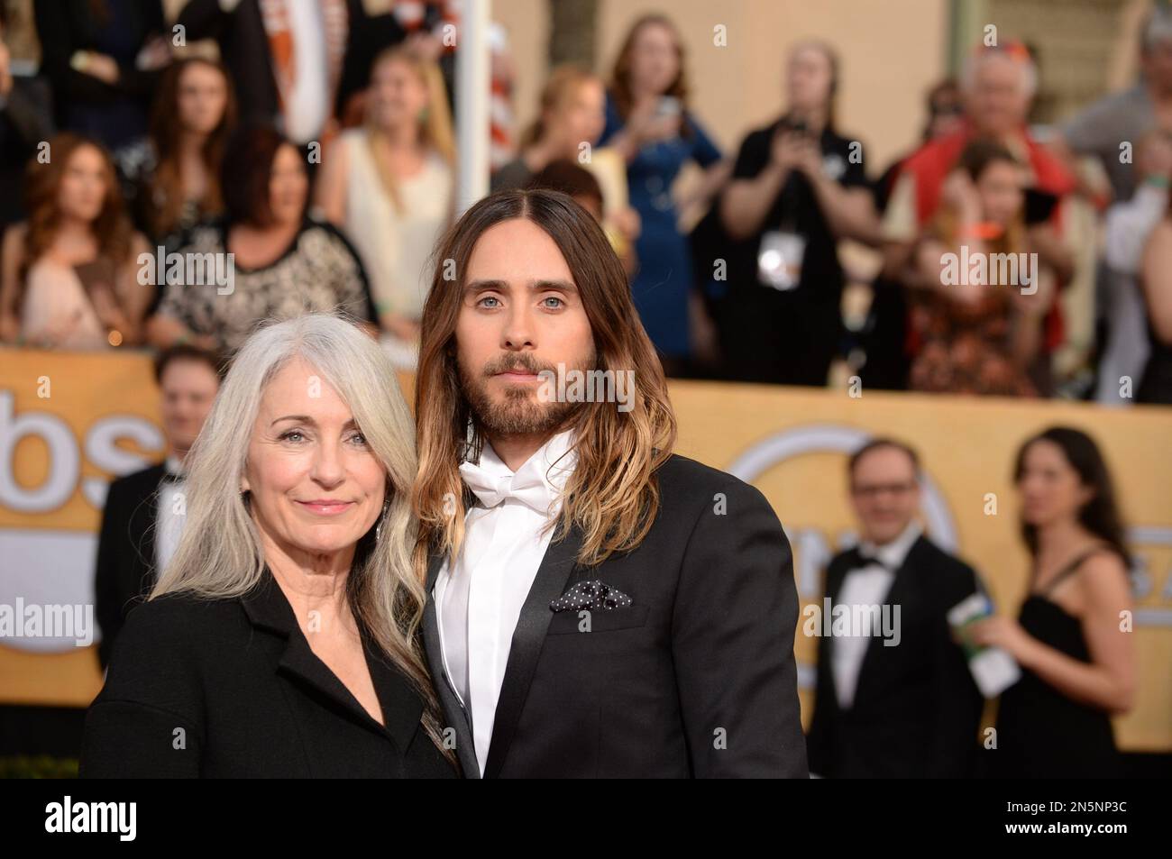 Constance Leto, left, and Jared Leto arrive at the 20th annual Screen ...