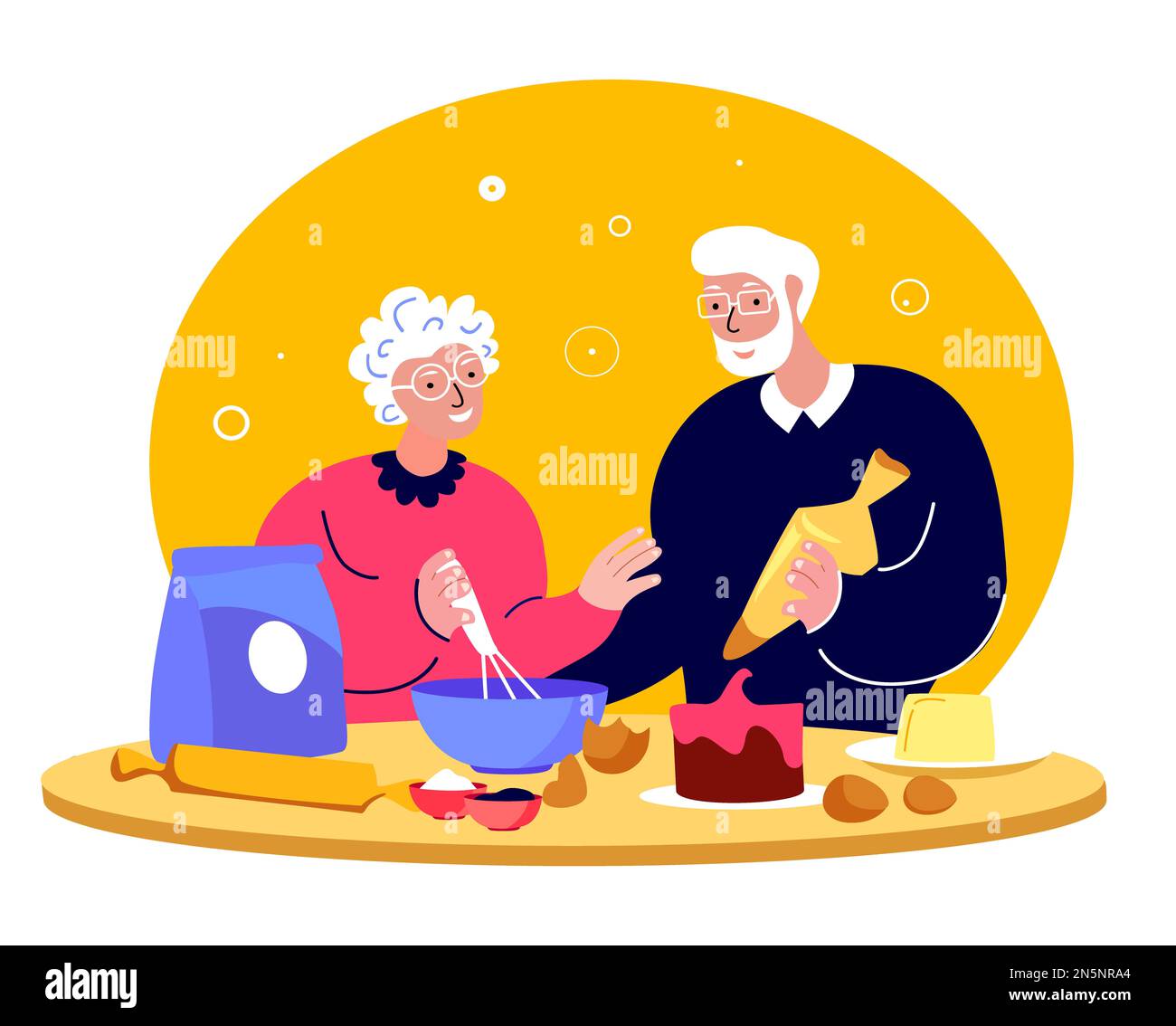 People Baking Clipart